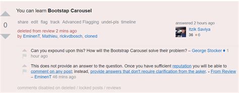 Declined Not A Answer Flag Meta Stack Overflow