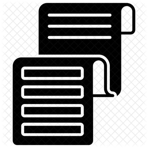 Product Backlog Icon Download In Glyph Style
