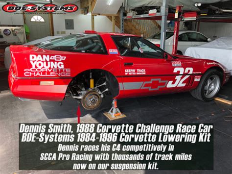 Corvette C4 1984 1996 Adjustable Suspension System Lowering 11 Bolt