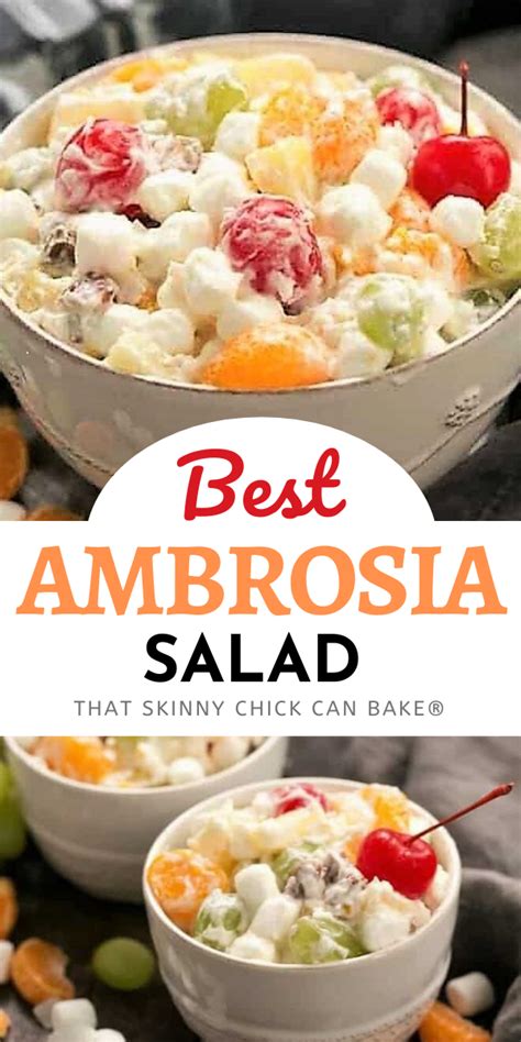 The Best Ambrosia Salad No Cool Whip A Dreamy Fruit And Coconut