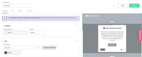 Customize Your Theme Userpilot Knowledge Base