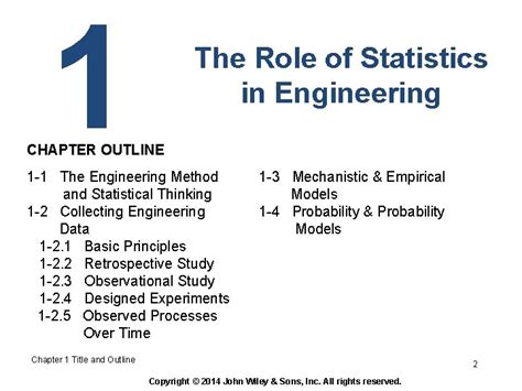 Applied Statistics And Probability For Engineers Sixth Edition