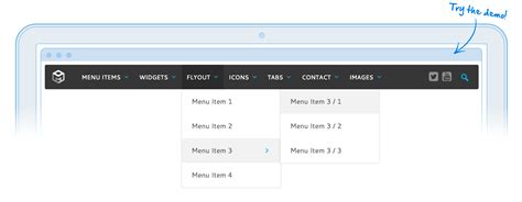 Vertically Align Flyout Menus To Bottom Of Navigation Bar Max Mega Menu