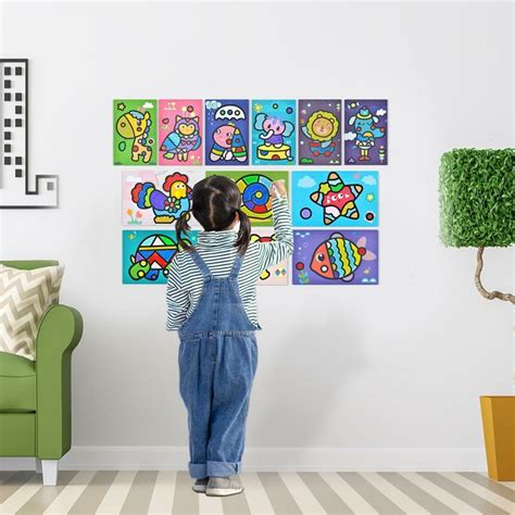 어린이 창의적 그림 Diy 모래 그림 세트 색칠 모래 그림 공예 모래 예술용 다목적 모래 그림 장난감 예술 및 공예 Diy 장난감