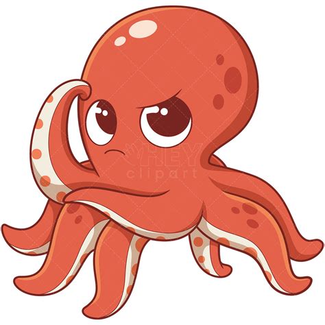 Cute Octopus Clipart Free