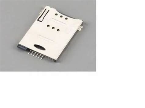 6 Pin Normal Push Push Sim Card Connector at 40 सम करड कनकटर in Vasai Virar ID