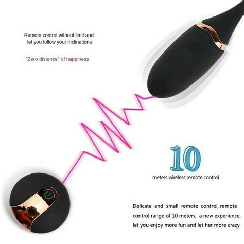 Wireless Remote G Spot Vaginal Vibrator Women Sex Love Toy Bullet Vibrating Egg EBay