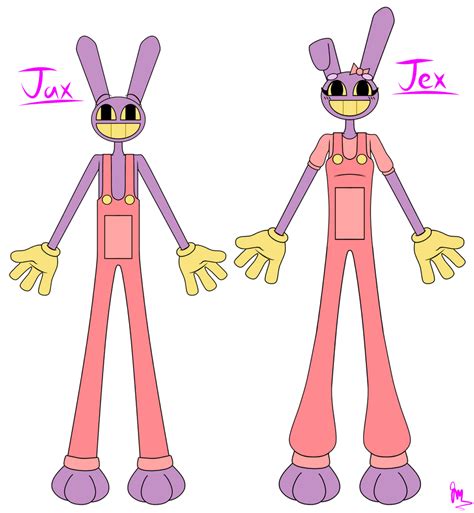 jax n jex comparison by jaybee003 on deviantart