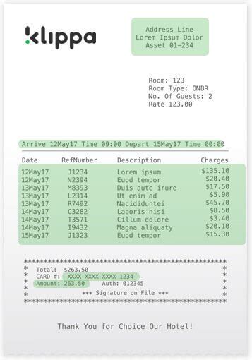Invoice Ocr Data Scanning And Processing By Klippa