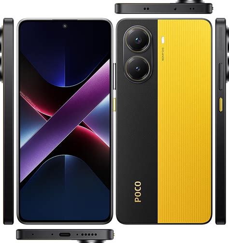 Xiaomi Poco X Pro G Dpc Ag Black Yellow Gb Gb Ram Gsm Unlocked Phone Mediatek