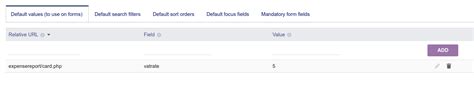 How To Set Default Vat In Expense Report Line CRM SRM Modules
