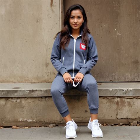 Nepali Girl Fashion Model Athleisure Ai Girls