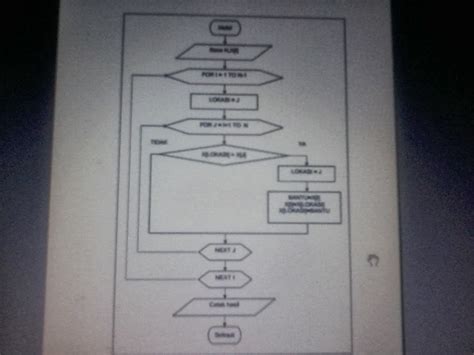 Life Science Flowchart Algoritma Mengurutkan 5 Bilangan Acak