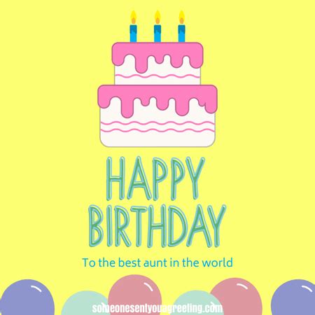 61 Awesome Happy Birthday Auntie Wishes Messages And Quotes Someone