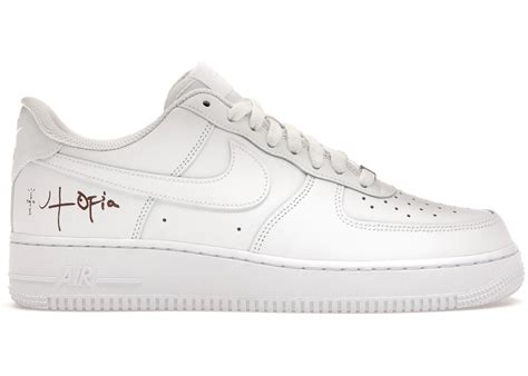 Nike Air Force 1 Low 07 Bianche Edizione Travis Scott Cactus Jack