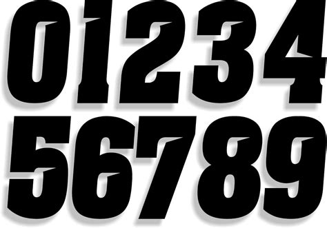 Old Number Fonts