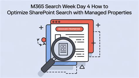 M365 Search Week Day 4 How To Optimize Sharepoint Search With Managed Properties
