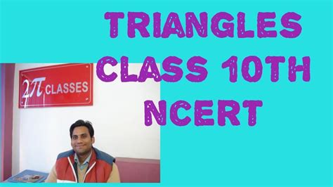 Triangles Class 10 Ncert Part 1 Youtube