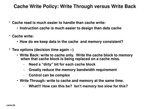 PPT 361 Computer Architecture Lecture 14 Cache Memory PowerPoint