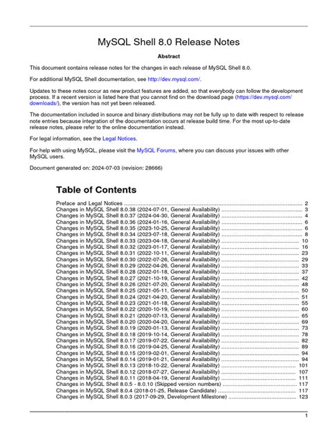 mysql shell 8 0 relnotes en a4 pdf my sql transport layer security