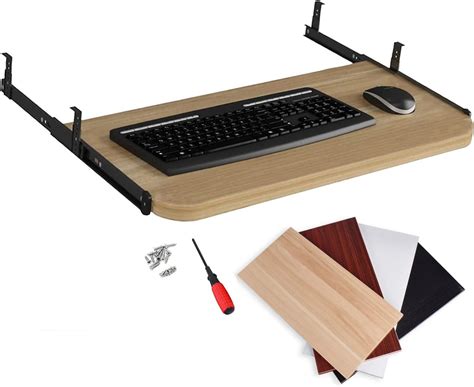 V3vogue Keyboard Tray Under Desk Slide Out Keyboard Shelf
