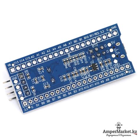 Аналог Stm32f103c8t6 Blue Pill на базе Stm32 без пайки Ampermarketkz