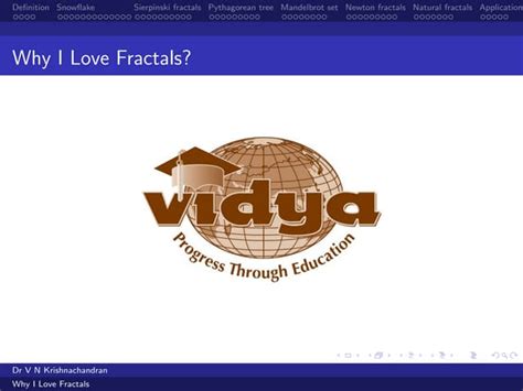First Introduction To Fractals Ppt