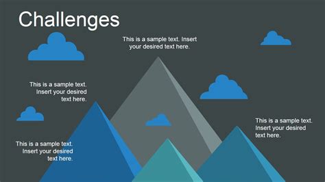 Flat Business Metaphor PowerPoint Shapes SlideModel