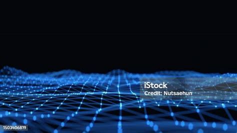 노란색 점이 깜박이는 파란색의 점 대 점을 연결하는 디지털 기술 0명에 대한 스톡 사진 및 기타 이미지 0명 개선 경제 Istock