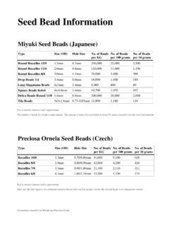 Seed Bead Chart Creative Beadcraft Seed Bead Chart Creative Beadcraft Pdf PDF PRO