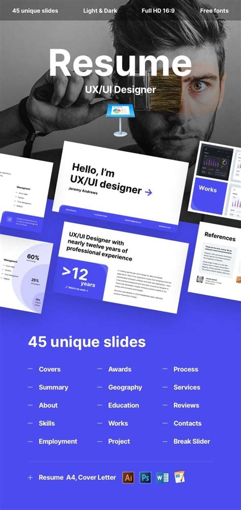 10 Best Self Introduction Keynote Template 2023 Pro Template Market