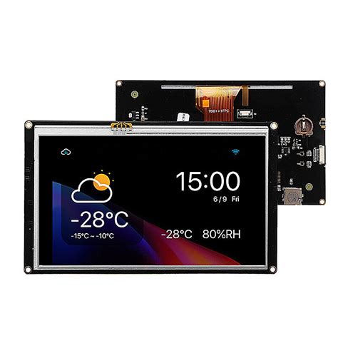 Nextion Enhanced NX8048K070 7 Inch Full Color RTP LCD Resistive Touch