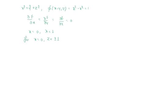 SOLVED Do Example 3b Using Lagrange Multipliers