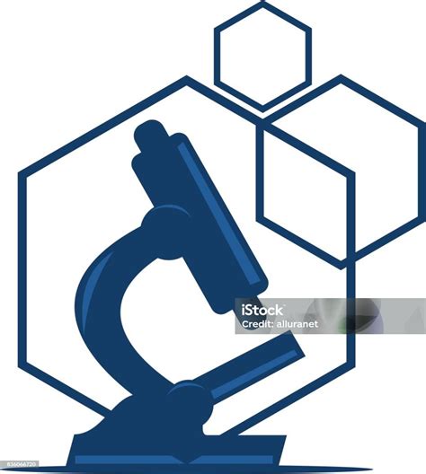 Microscope Hexagon Stock Illustration Download Image Now Abstract