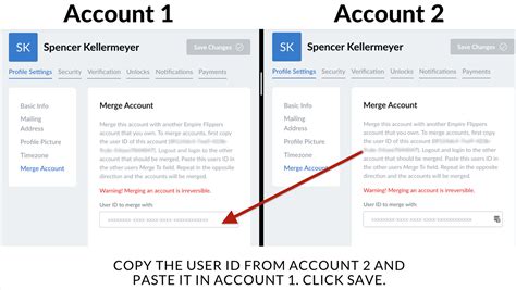 How To Merge Accounts Or Add A Second Email Address Empire Flippers