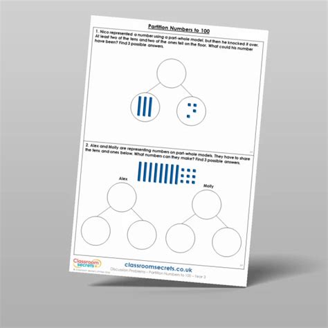 Year 3 Partition Numbers To 100 Discussion Problem Resource Classroom Year 3 Partition Numbers To 100 Discussion Problem Resource Classroom