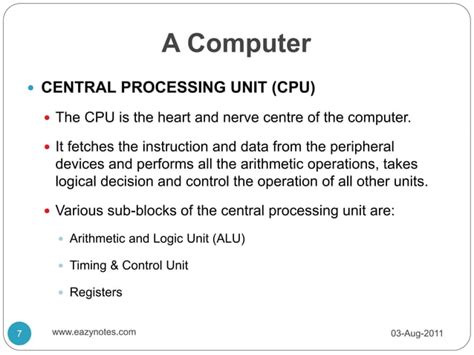 Introduction To Microprocessor Ppt