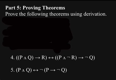 solved part 5 proving theorems prove the following theorems