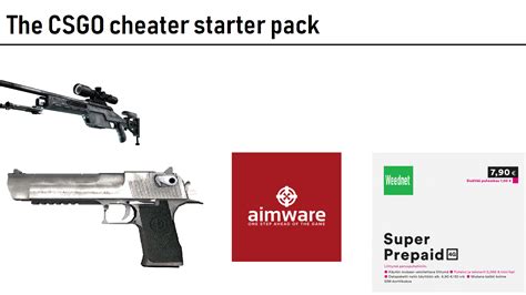 The CSGO Cheater Starter Pack R Starterpacks