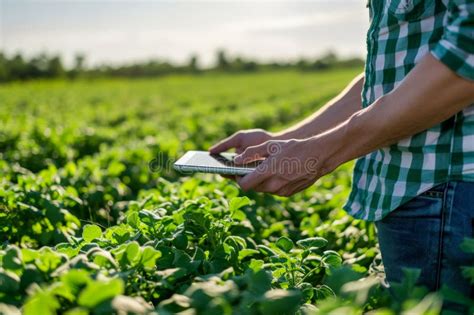 smart farm concept agricultural automation control using data to