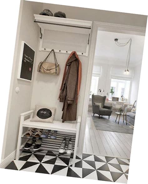 Минимализм в маленькой прихожей Дизайн Дзен