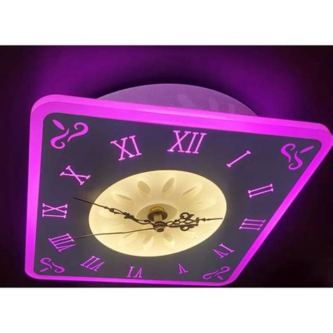 Led Analog Wall Clock At ₹ 1050piece Led Wall Clock In Ahmedabad
