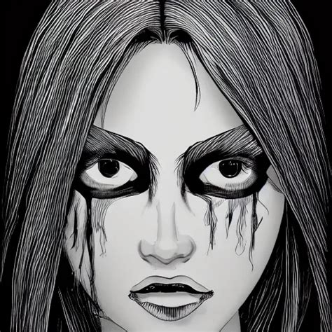 Half Angel Half Demon Face