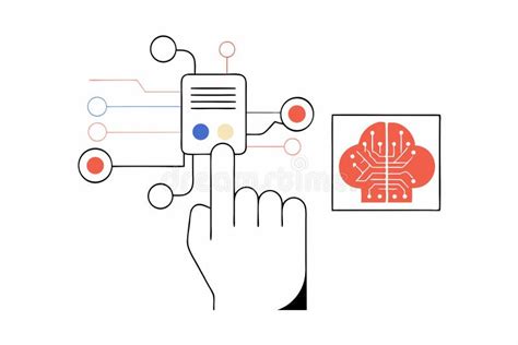 Robotics Hand Touching An Ai Icon Generative Artificial Intelligence