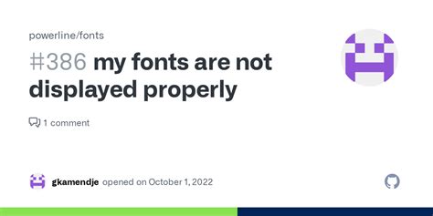 My Fonts Are Not Displayed Properly · Issue 386 · Powerline Fonts · Github