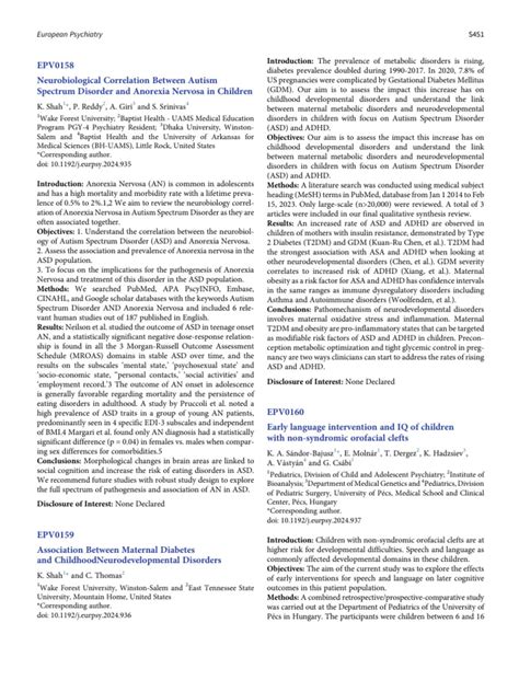 Neurobiologicalcorrelationbetweenautismspectru Pdf Autism