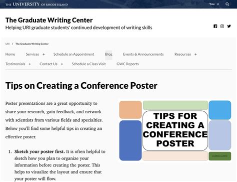 Tips On Creating A Conference Poster Phern