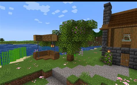 Swinging Bench Minecraft Ideas