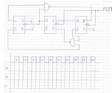 Solved Draw The Waveforms At Points A B And C Of The Chegg
