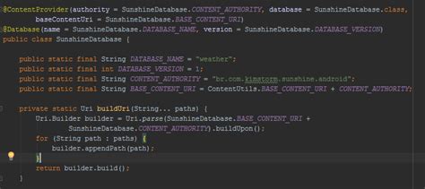 Gson How To Create Uri Correctly With Dbflow Android Stack Overflow